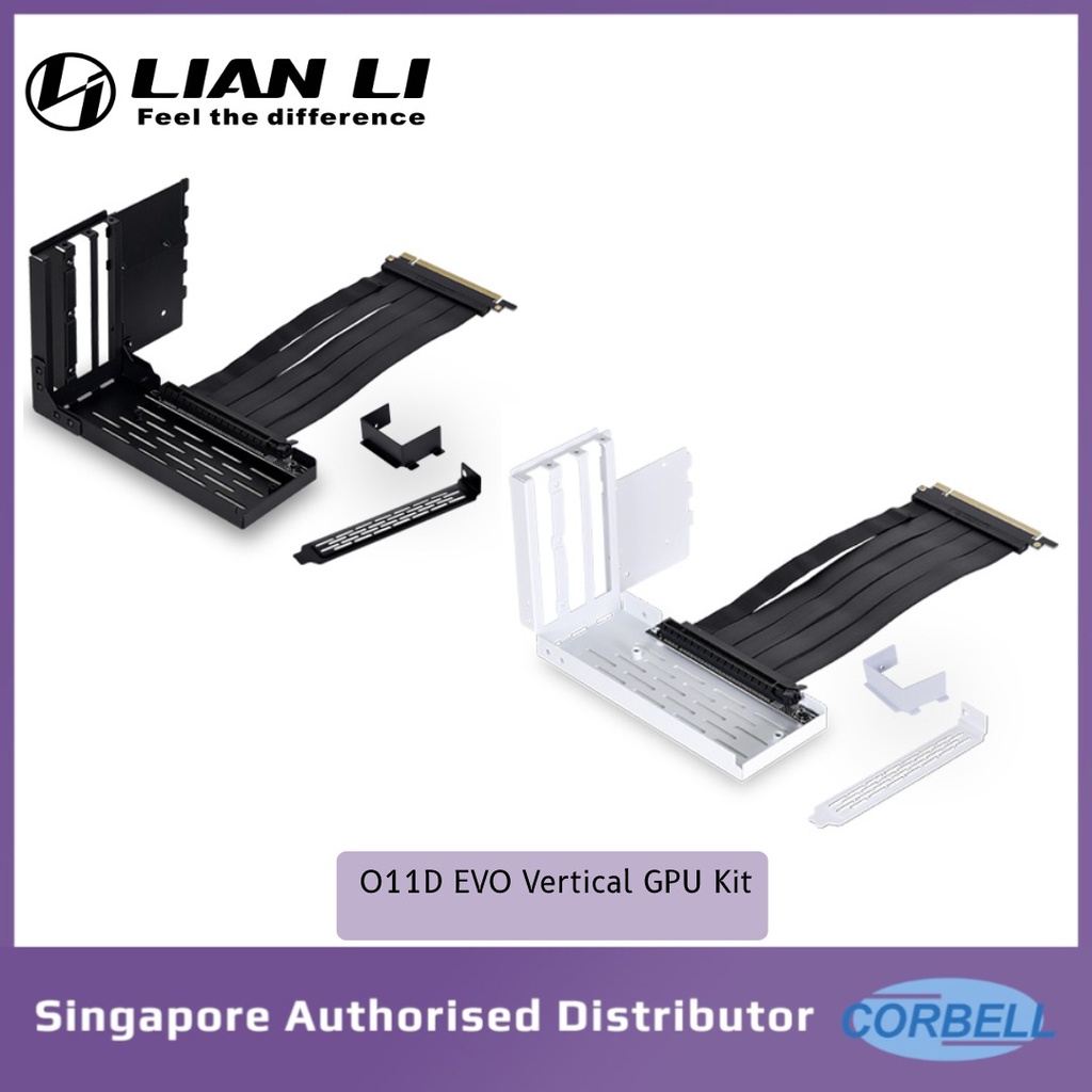 Lian Li O11 Dynamic EVO Desktop Case Accessories Vertical GPU Kit Gen 4 ...