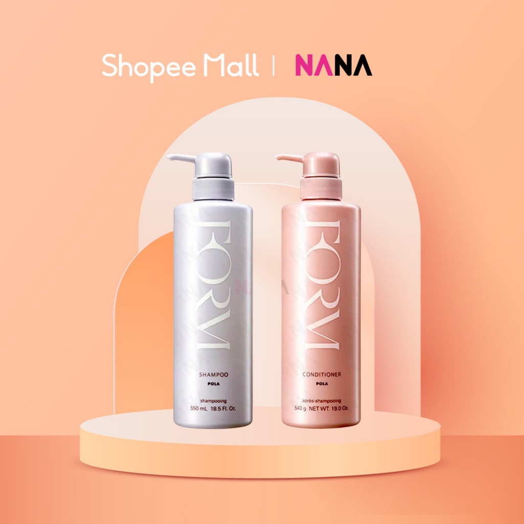 Shopee x Pola Brand Box - Pola Form Set (Shampoo + Conditioner) 550ml ...