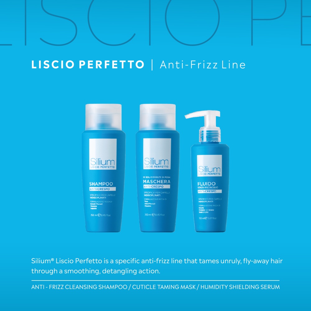 Silium Liscio Perfetto Anti-Frizz Shampoo Conditioner Treatment System ...