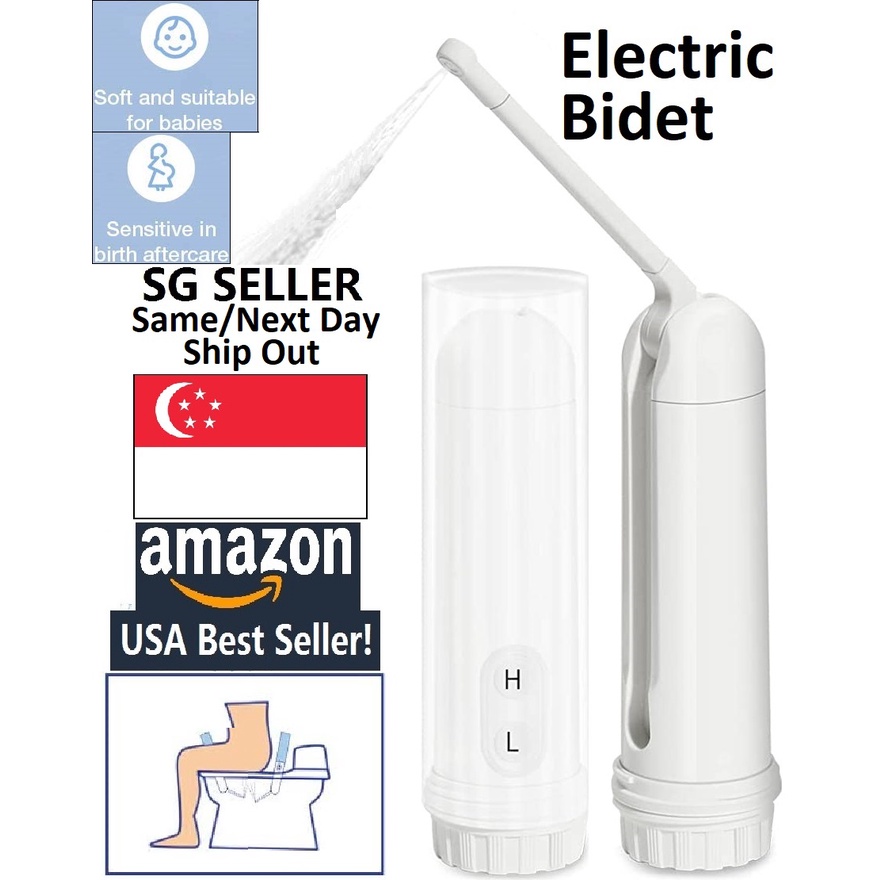 [SG Stock] Handheld Mini Electric Portable Handy Bidet | Shopee Singapore