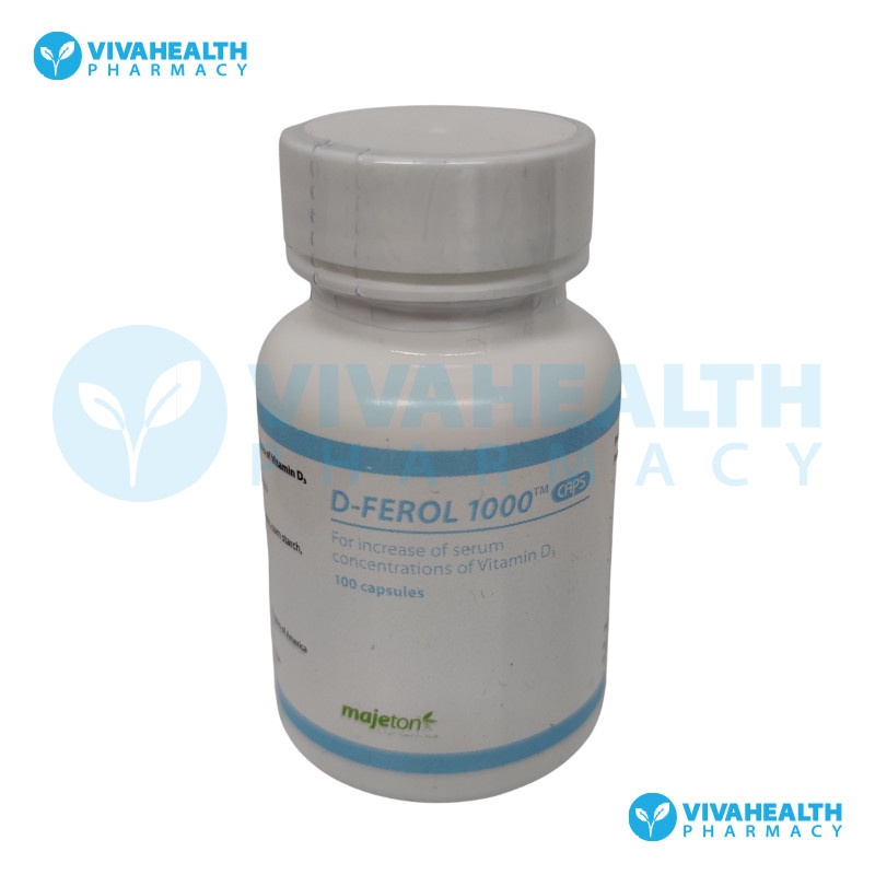 D-Ferol 1000 caps, 100s | Shopee Singapore