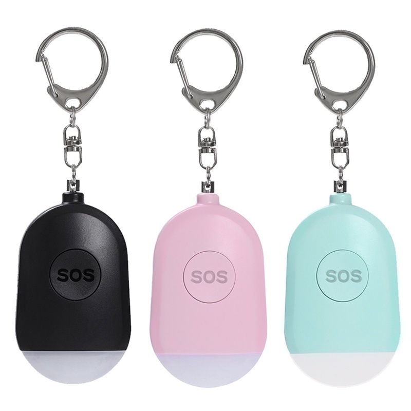 Self Defense Alarm Keychain 130dB for Kid Girl Elderly Personal Safety ...