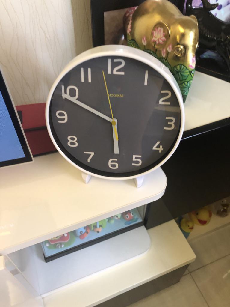 Living Room Clock Creative Table Clock Bedroom Pendulum Clock Mute ...