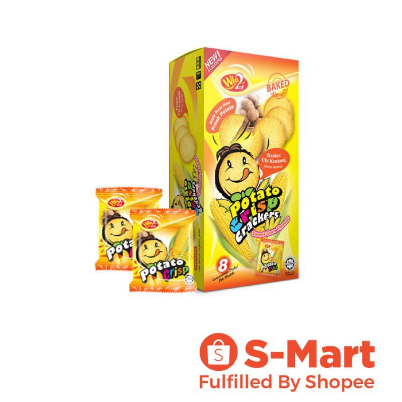 Win2 Potato Crisp, Sweet Corn Flavour, 160G | Shopee Singapore