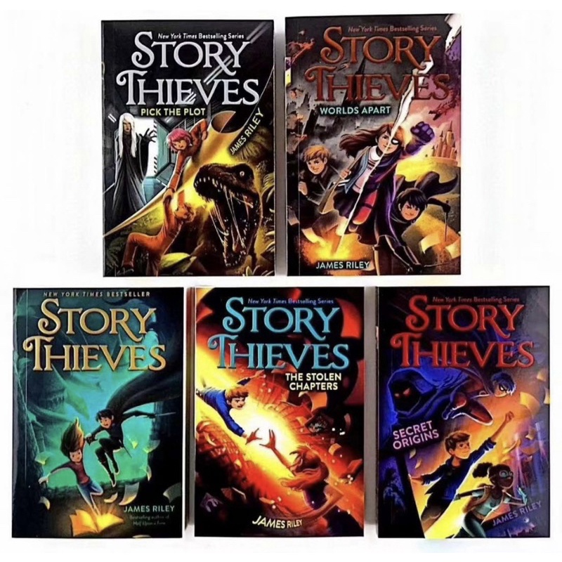 Story Thieves (5 books) | Shopee Singapore
