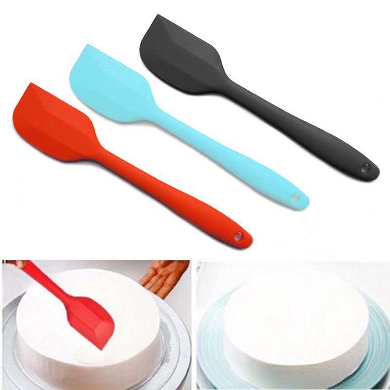 Colorful High Temperature Resistance Silicone Spatula Baking Rubber ...