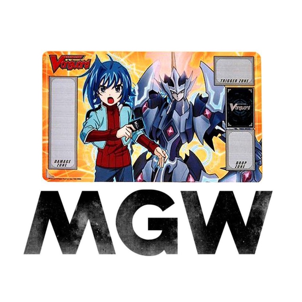 Cardfight!! Vanguard Aichi Sendou with Majesty Lord Blaster Playmat ...