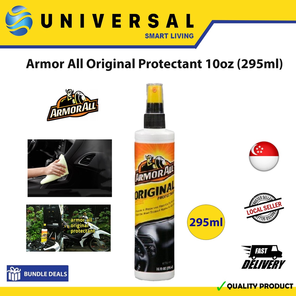 [SG SHOP SELLER] Armor All Original Protectant 10oz ( 295ml ) | Shopee ...