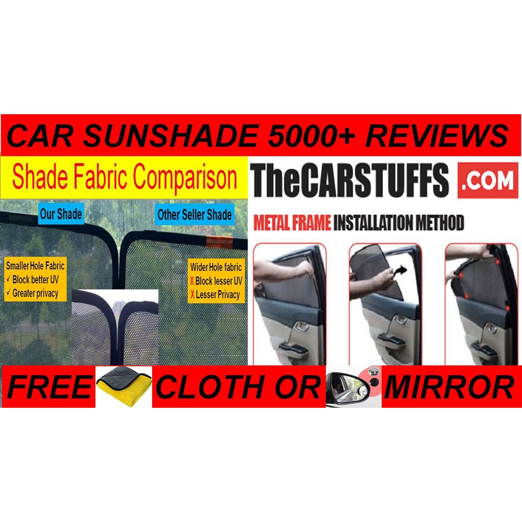 magnetic car sun shade - Prices and Deals - Nov 2022 | Shopee Singapore