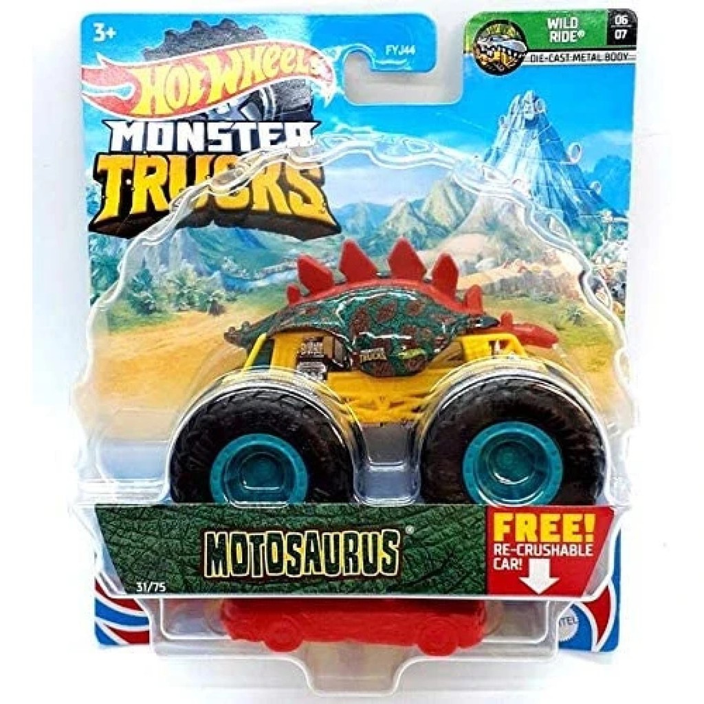Hot Wheels Monster Truck 1:43 Bash-Ups Motosaurus Lazada PH | atelier-yuwa.ciao.jp