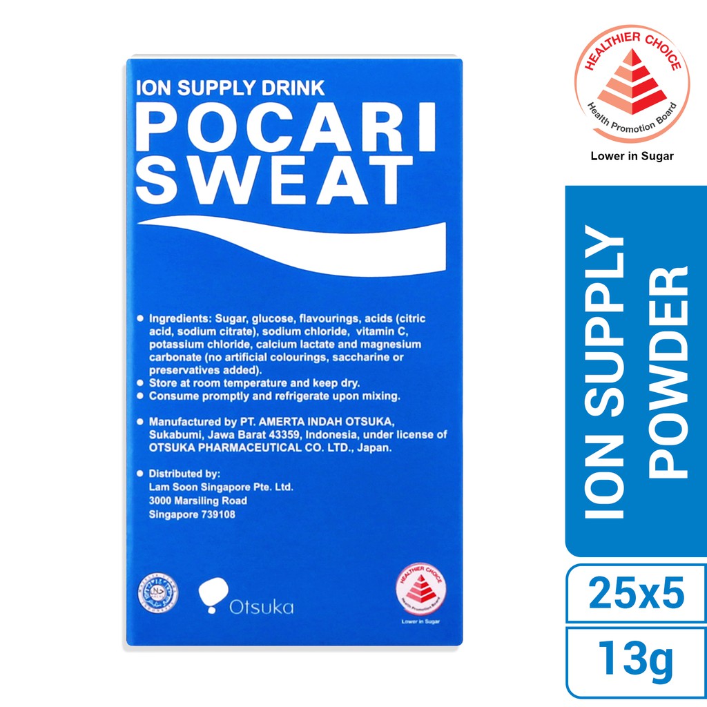 Pocari Sweat Ion Supply Powder (Sachets) - 25 x 5 packs | Shopee Singapore