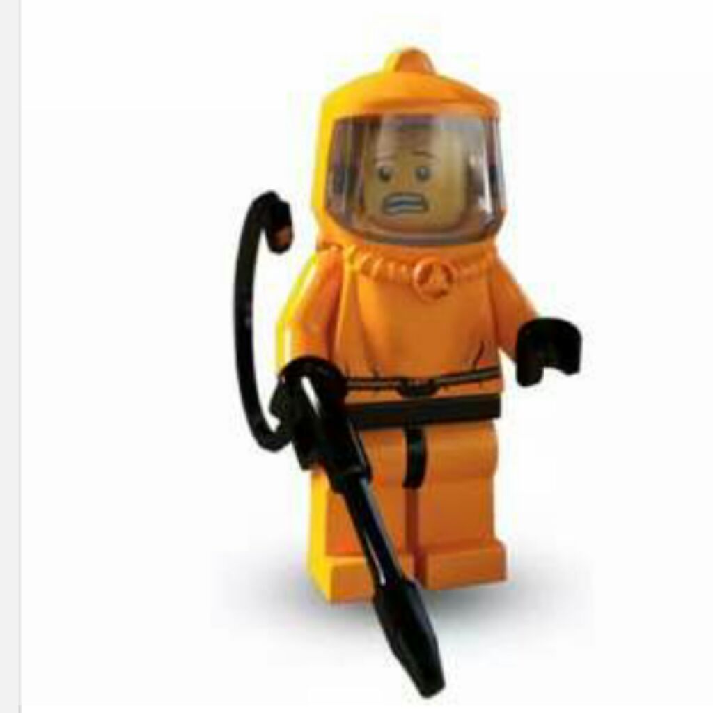 [KSG] Lego series 4 hazmat guy | Shopee Singapore