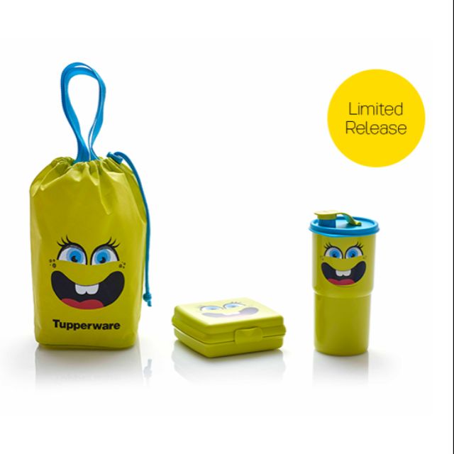 Tupperware Smiley Lunch Set | Shopee Singapore