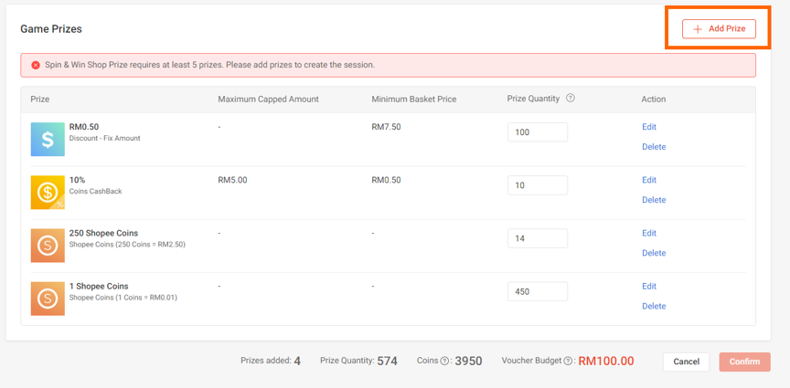 Introduction to Seller Shop Prize | Shopee MY Seller Education Hub