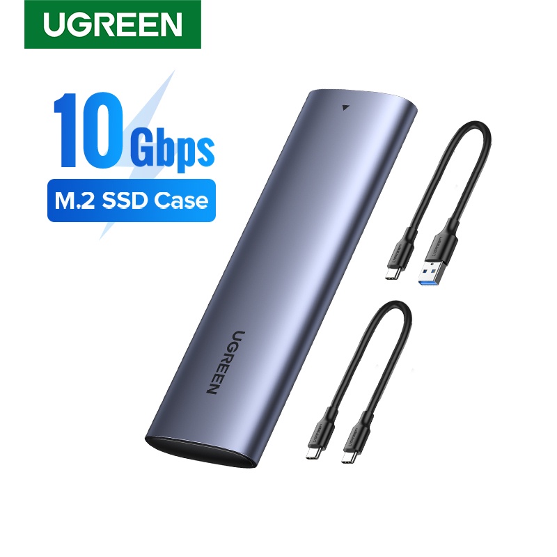 UGREEN SSD Case 10Gbps NVMe M2 SSD Case For PCIe SATA To USB SSD Case ...