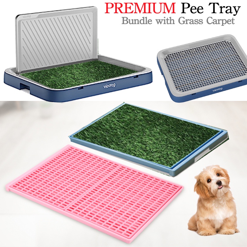 Dog Pee Tray Pet Toilet - Flat Plate with Lock / Plastic Tray Flat ...