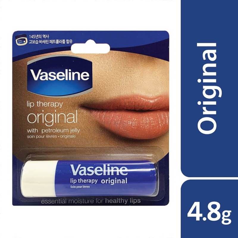 Vaseline Lip Therapy Original Stick, 4.8G | Shopee Singapore