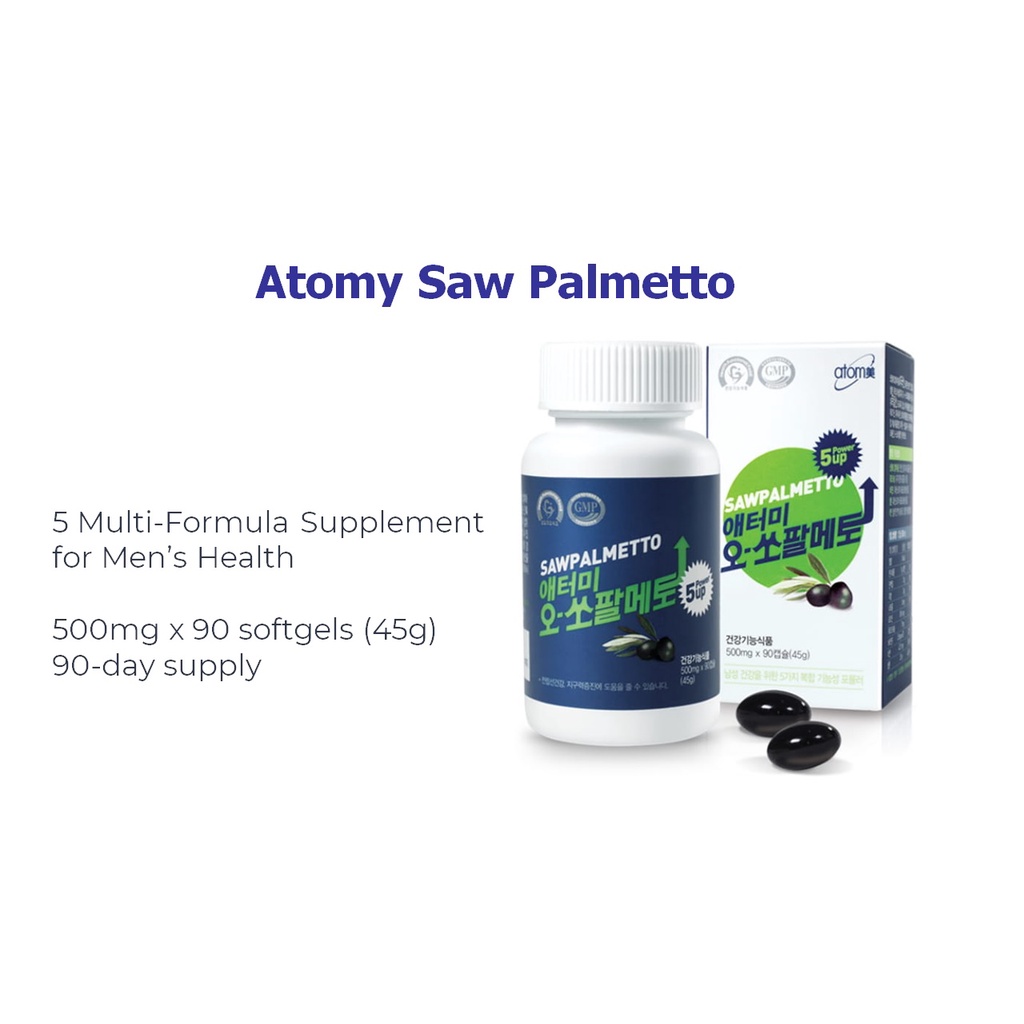 Atomy Saw Palmetto - Free Atomy Propolis Toothpaste 50g | Shopee Singapore