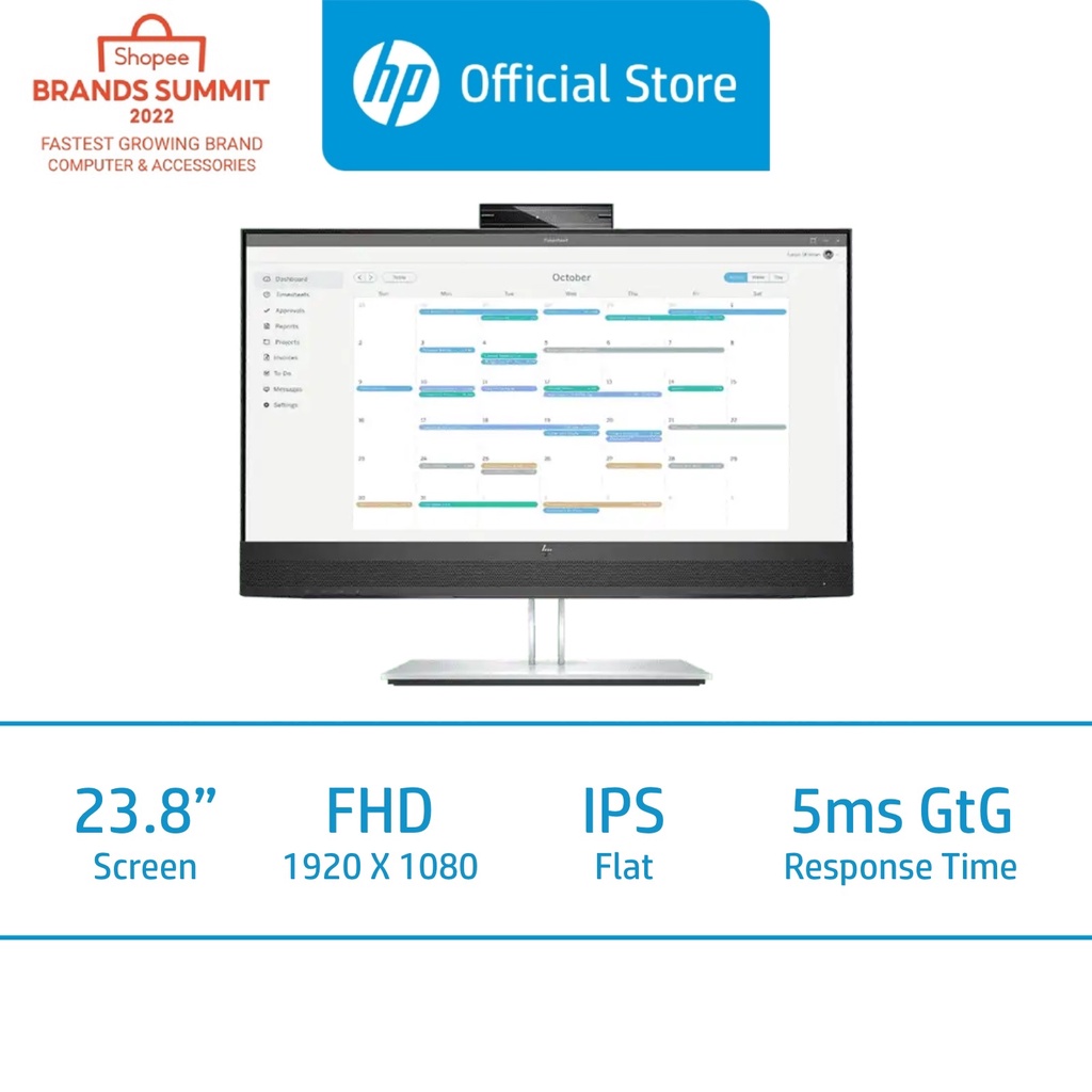 HP E24m G4 FHD USB-C Conferencing Monitor / 23.8" FHD (1920 x 1080 ...