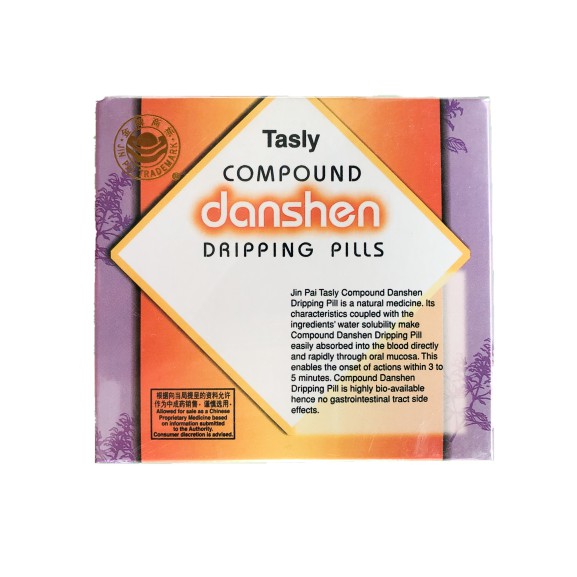 Tasly Compound Danshen Dripping Pills 天士力丹参滴丸 (27mg x 100pills x 2 ...