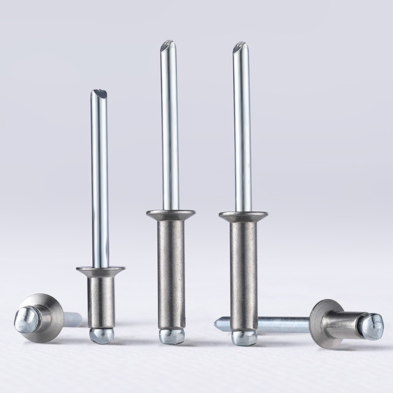 M3 M3.2 M4 M5 Aluminum Blind Rivet Flat Head Countersunk and Chipped ...