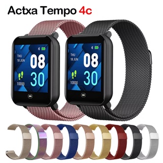 Silicone Strap Watchband for Actxa Tempo 4C Waterproof Smartwatch Actxa ...