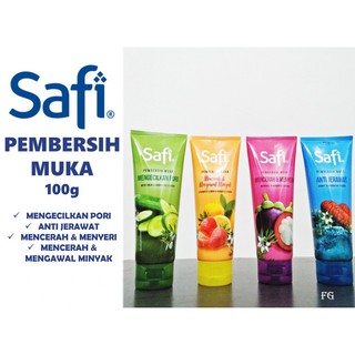 Safi Facial Cleanser (Face Wash) 100g + 25g (125g) | Shopee Singapore