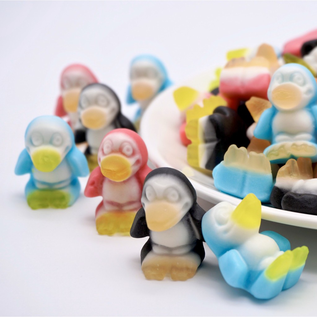 [Sweet Mouth] Trolli Penguin Family Gummy 200g Jelly Series Fruit ...
