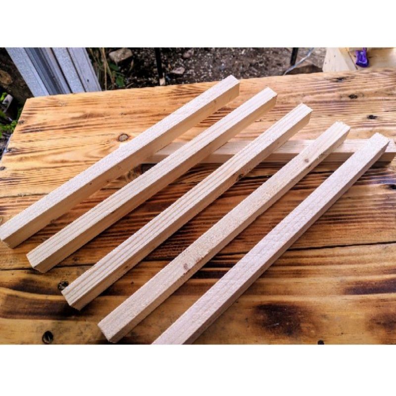 Dutch Teak Wood Sticks Ex Pallet Maket 1x1x 10 To 60 (custom Size ...