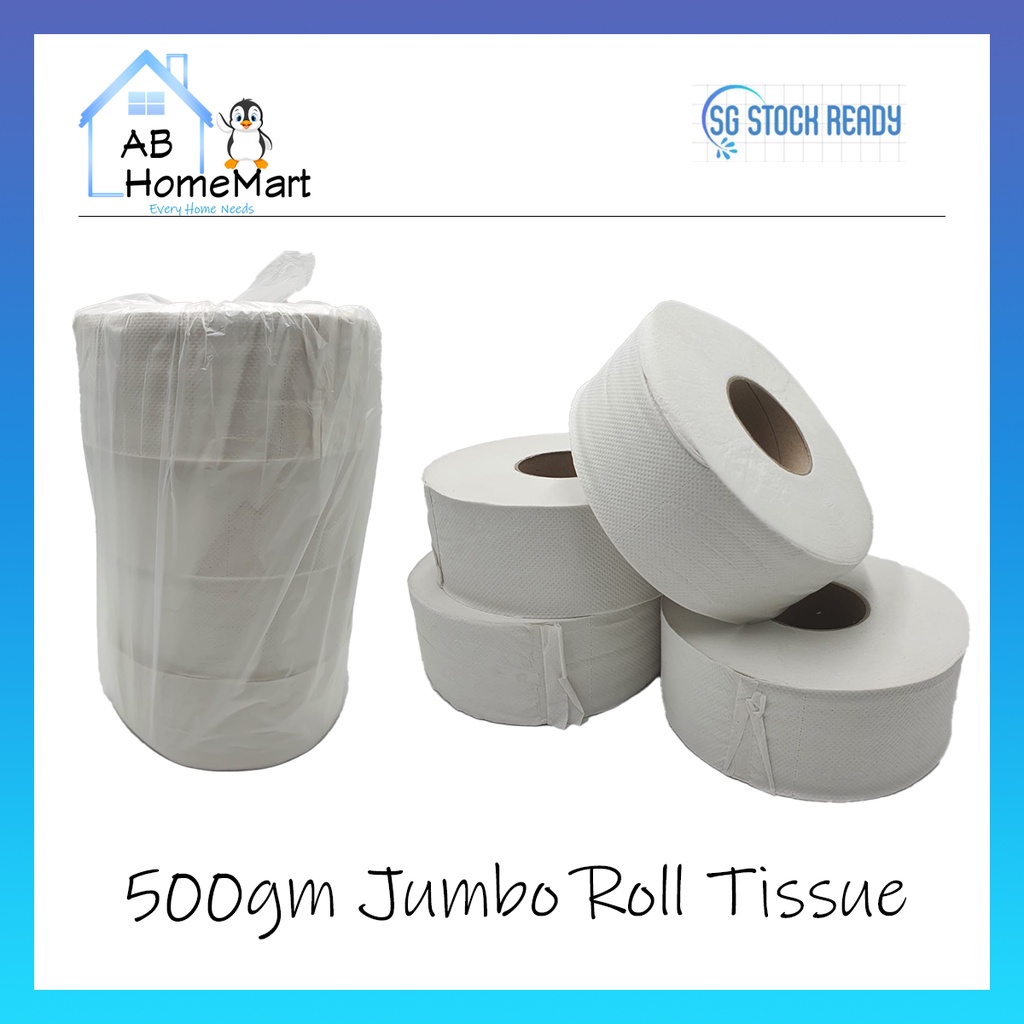💯 [SG STOCK] Jumbo Roll Tissue | Jumbo Roll toilet paper | 500gm ...