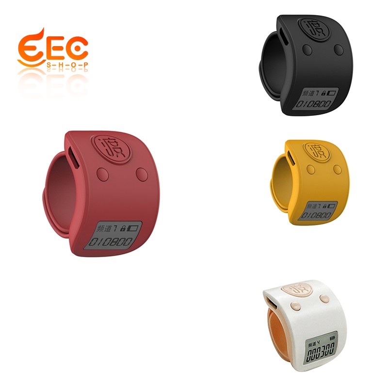 Mini Digital LCD Electronic Finger Ring Hand Tally Counter 6 Digit ...