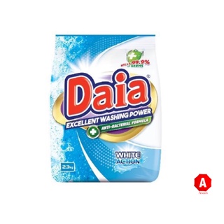Daia Powder Detergent Parfum / Lemon / White / Colour / Softergent 2.2 ...