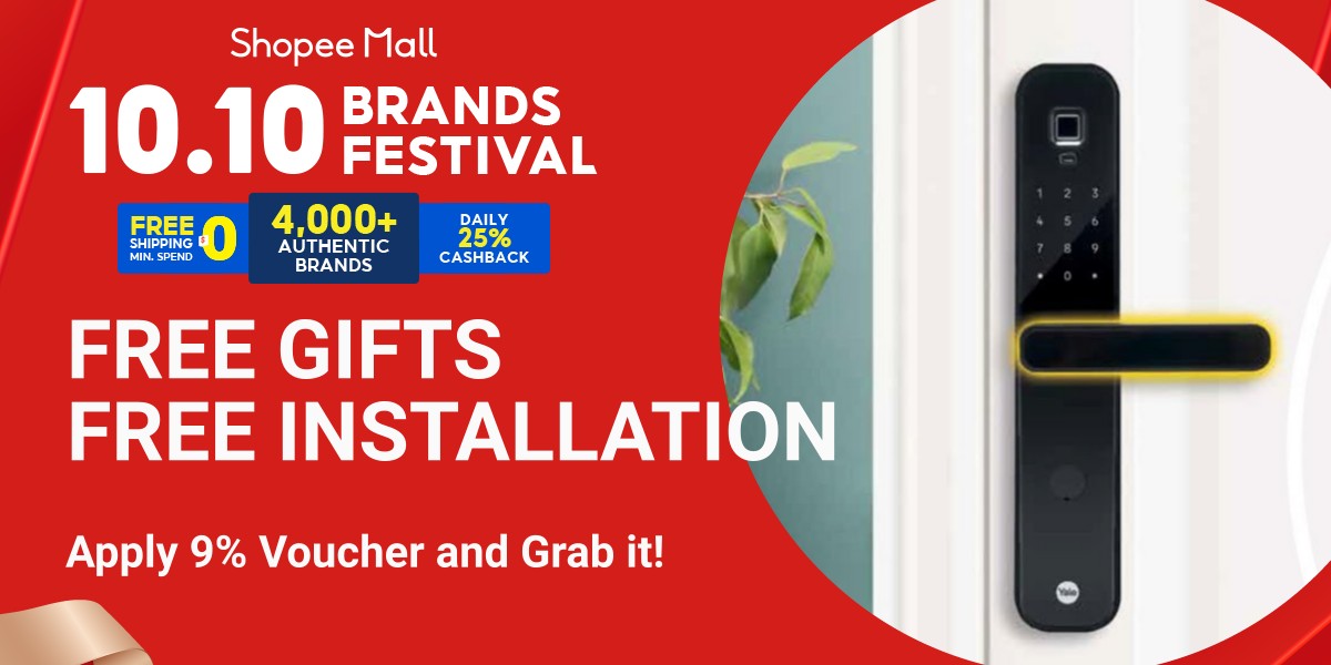 Yale Official Store, Online Shop Nov 2022 | Shopee Singapore