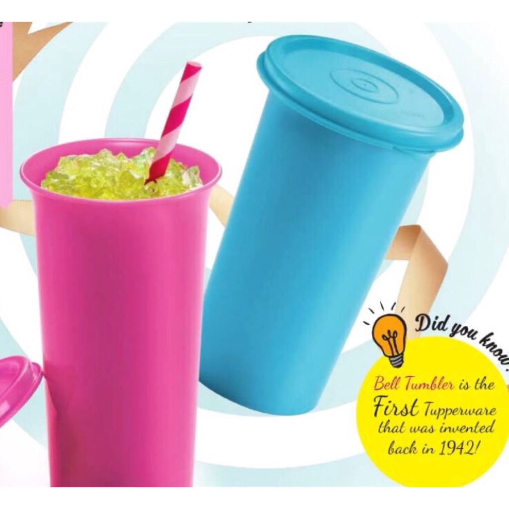 Tupperware Limited Edition Premium Colour Tumbler 310ml (2pcs) | Shopee ...