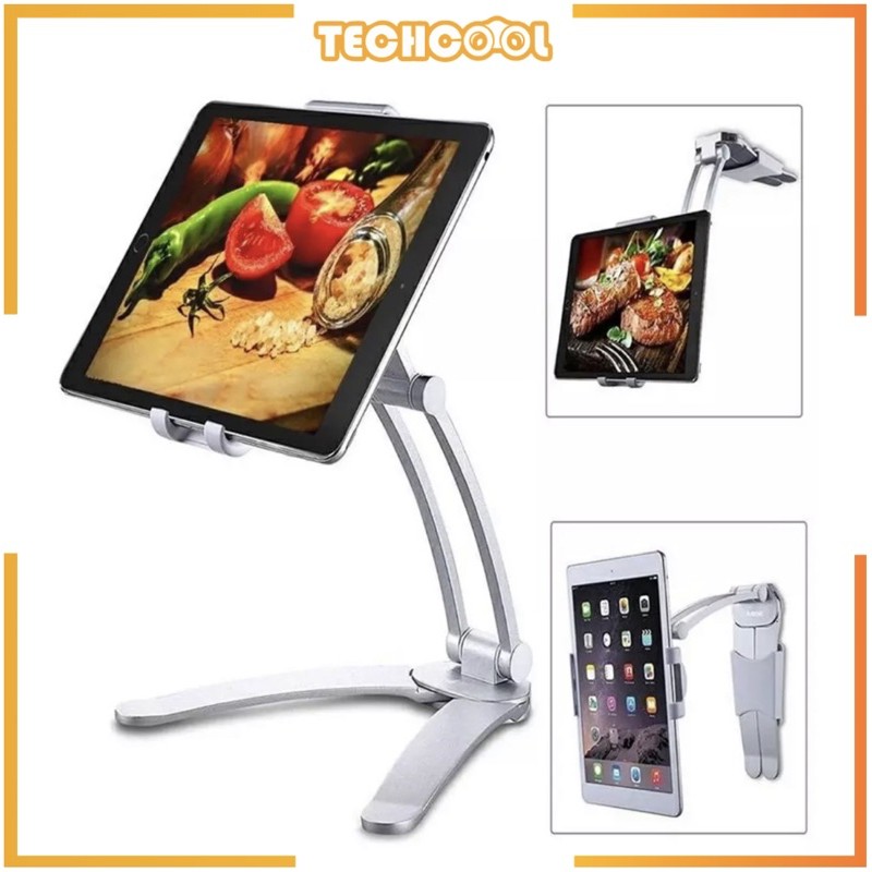 Wall Hanging Tablet Stand Desktop Kitchen Use Multi-function Bracket ...