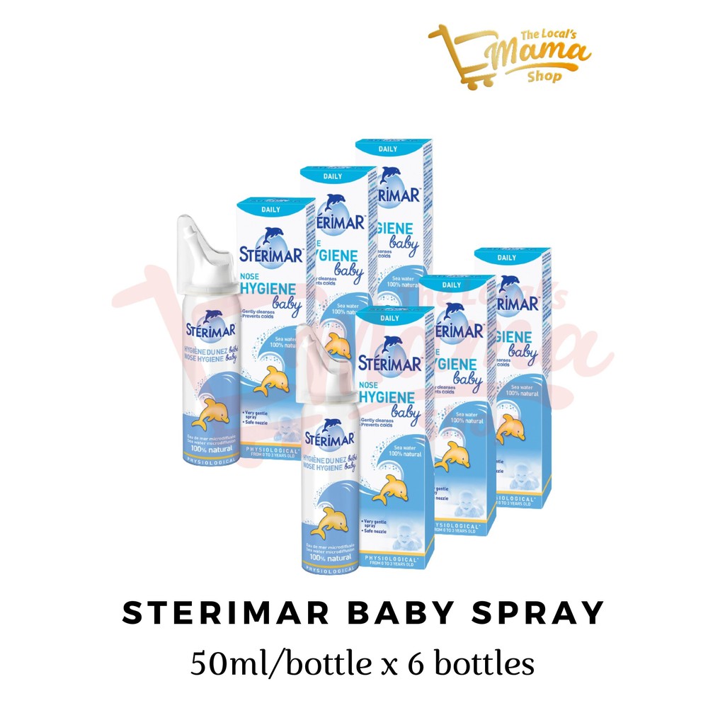 [SG SELLER] Sterimar Baby Microspray Nasal Aspirator For Block Nose ...