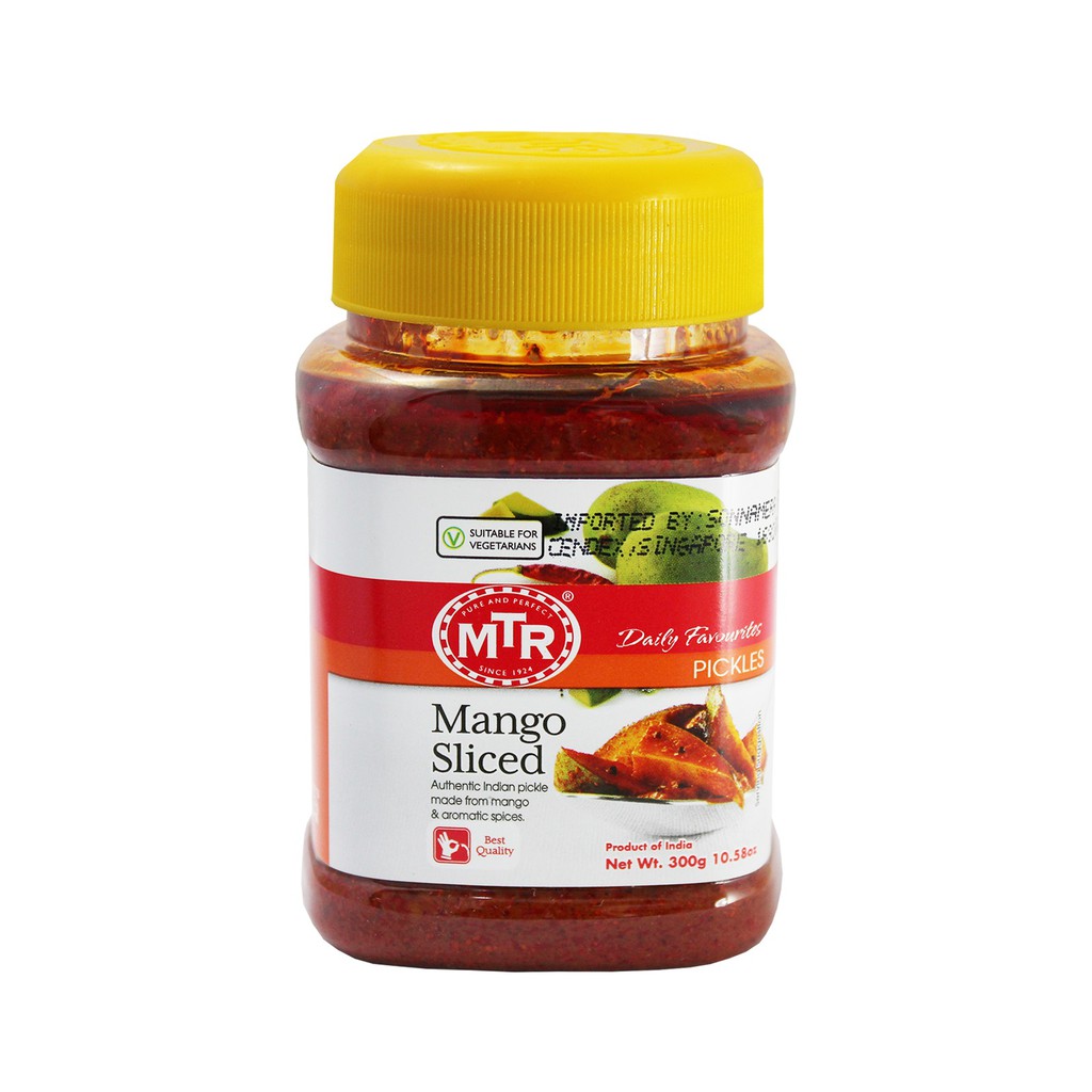 MTR Mango Sliced Pickle 300g - Sonnamera [India] (Halal) | Shopee Singapore