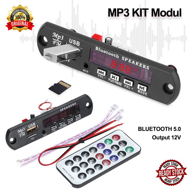 Mp3 Player FM PLUS BLUETOOTH Module MP3 Player Kit | Shopee Singapore