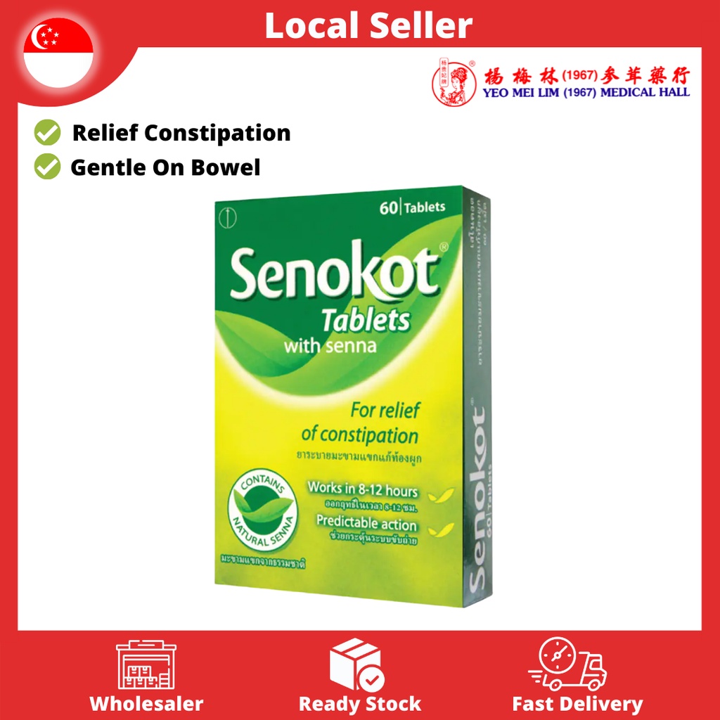 Senokot for Constipation 60 Tablets | Shopee Singapore