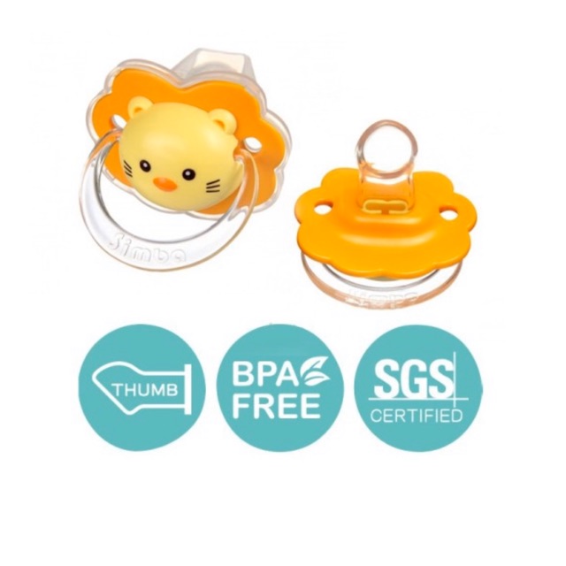Simba Pacifier Thumb Shaped 0m+ (Ready Stock) | Shopee Singapore