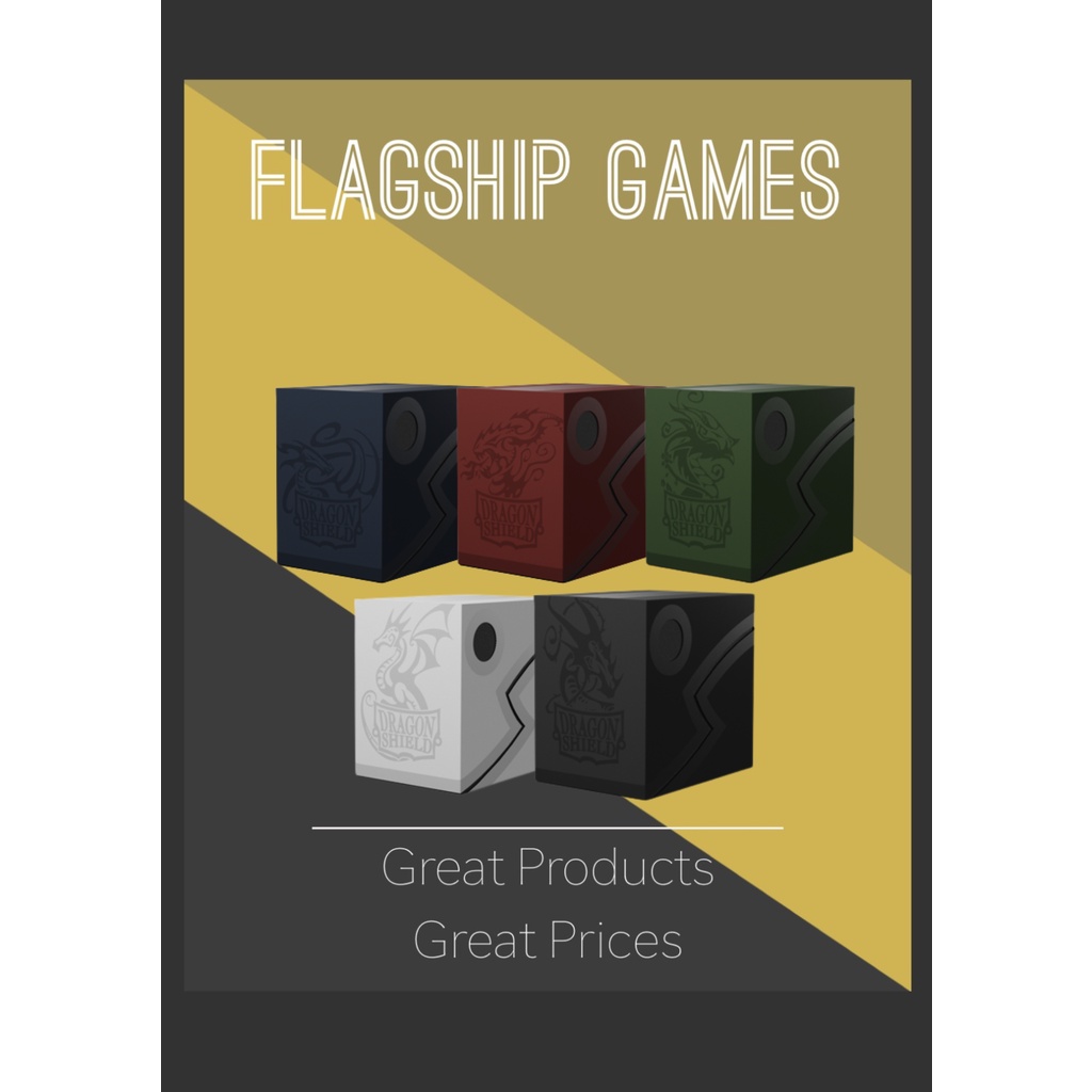 Dragon Shield Double Shell Deck Box (Assorted Colours) | Shopee Singapore