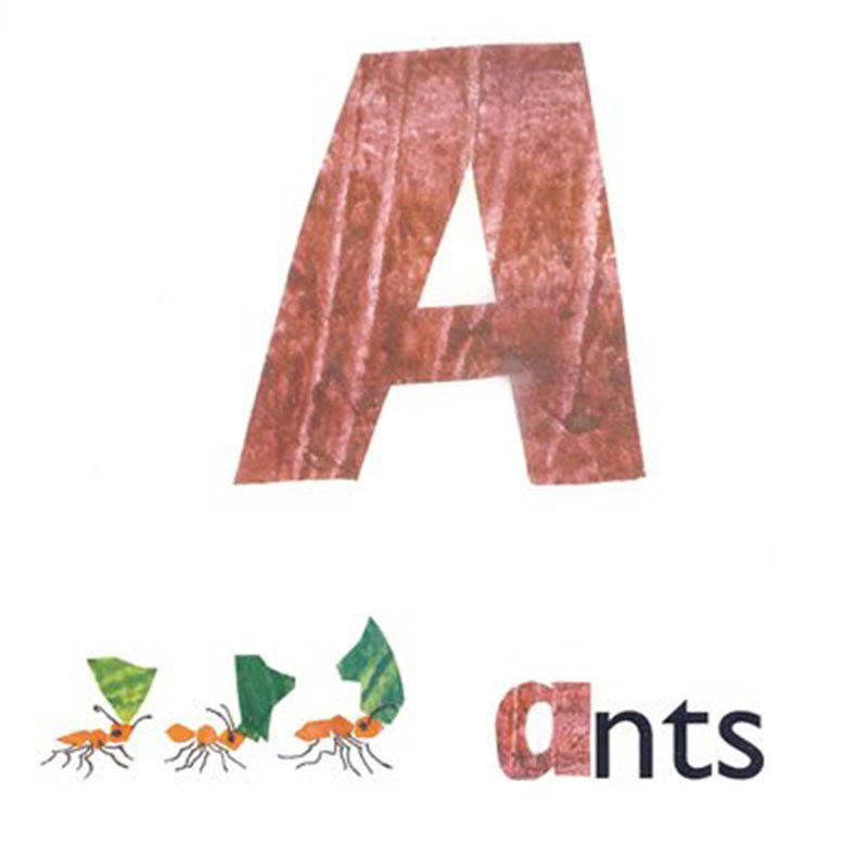 Eric Carle's ABC Educational English Picture Book Story Book | Shopee ...