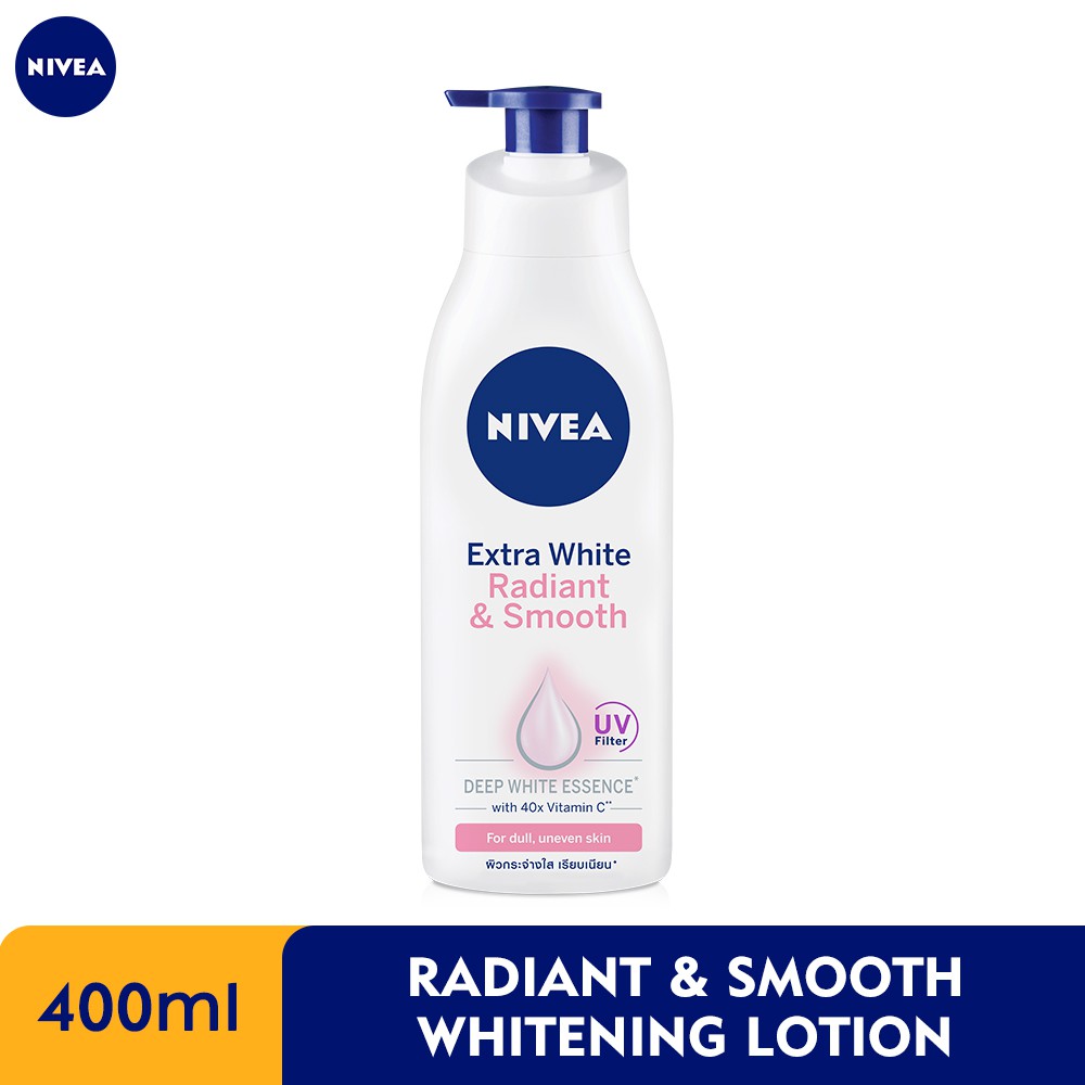 Nivea Body Extra White Radiant And Smooth Lotion 400ml Shopee Singapore