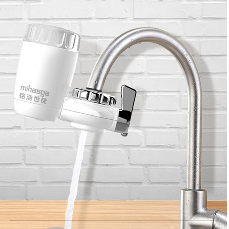 Kitchen faucet filter tap water purifier activated carbon ceramic ...