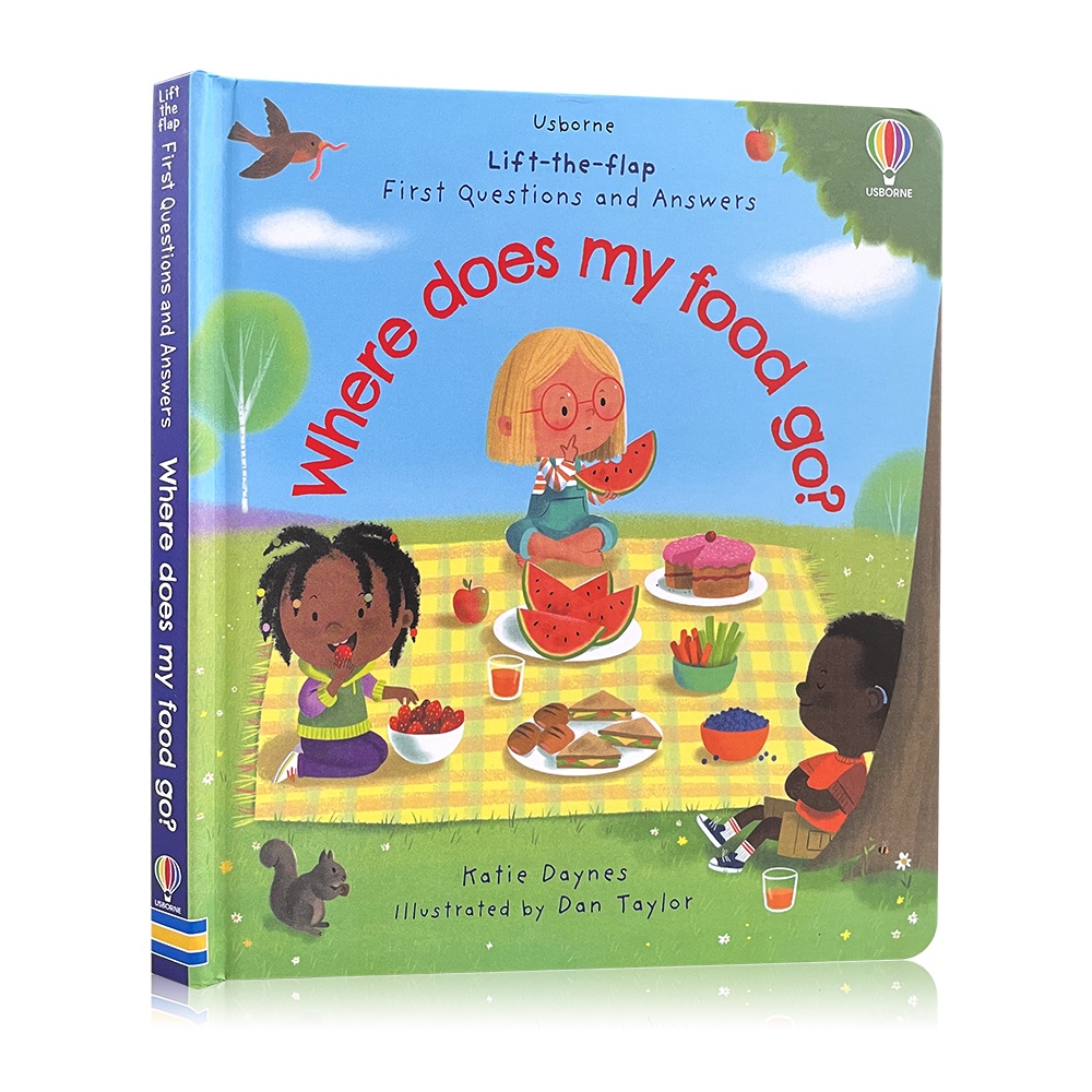 Where Does My Food Go Lift The Flap Usborne Book for Kids Early ...