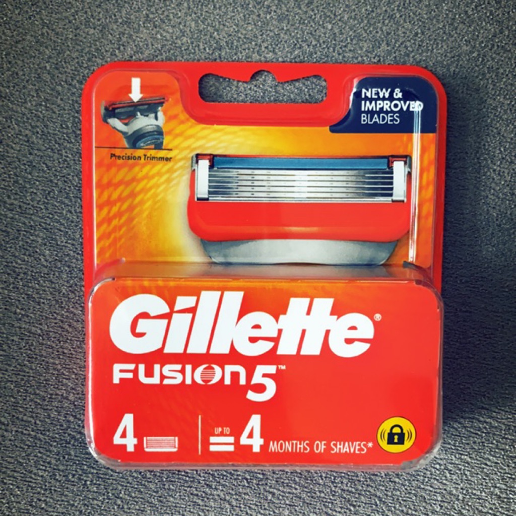 Gillette Fusion Cartridges(Pack of 4) | Shopee Singapore
