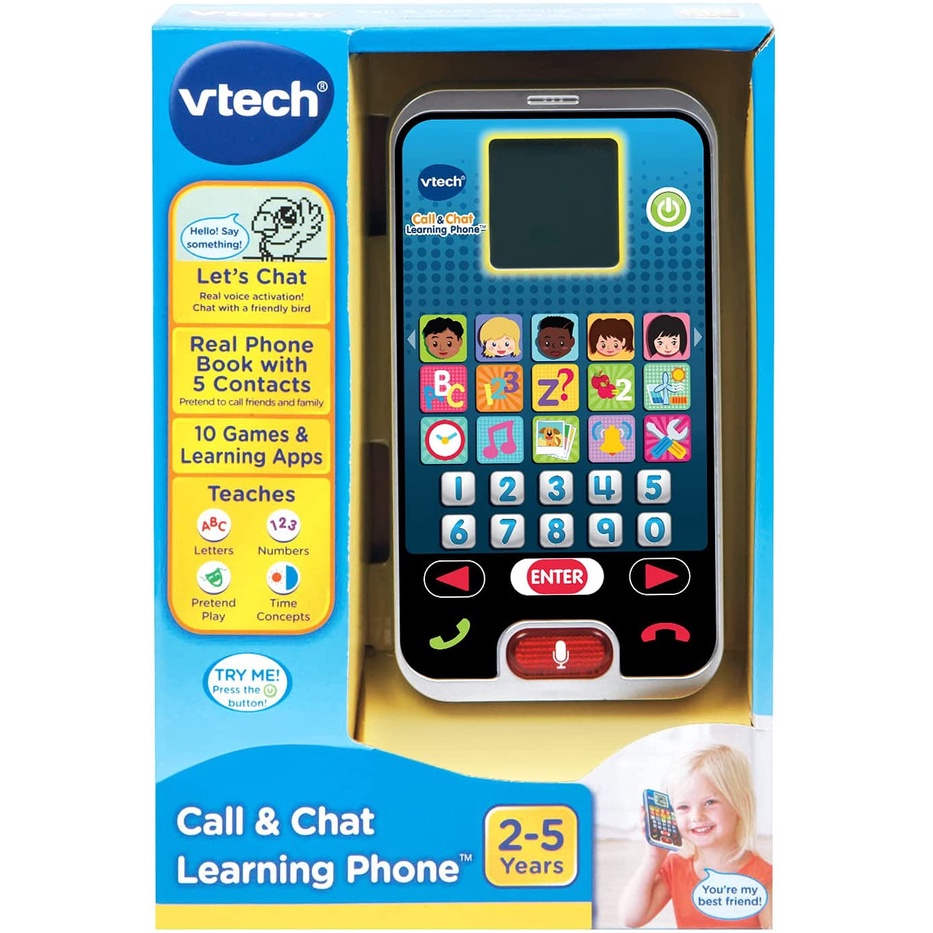 VTech Call and Chat Learning Phone | Shopee Singapore