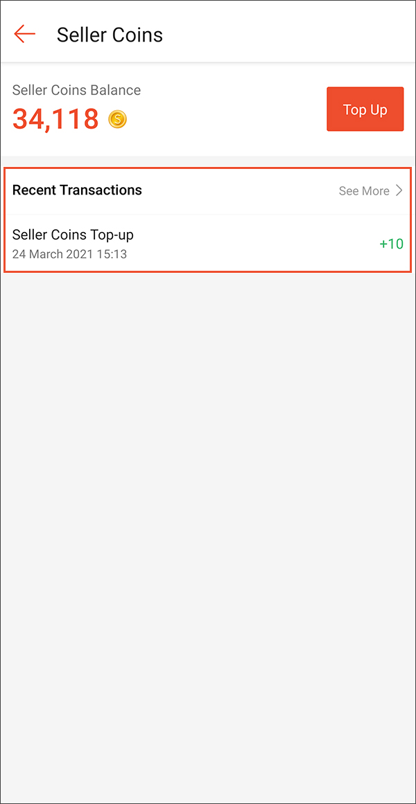 Review Seller Coins history | MY Seller Education [Shopee]