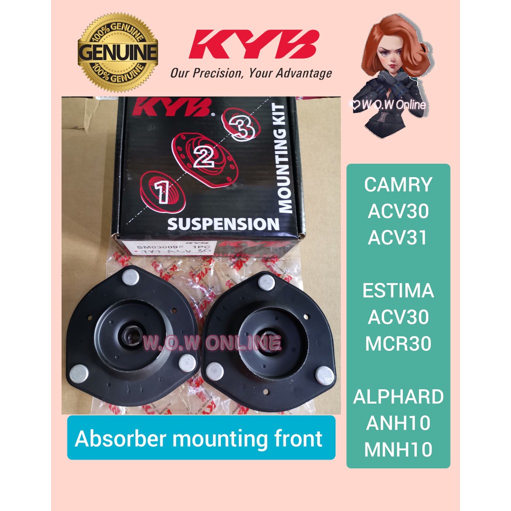 KYB TOYOTA CAMRY ACV30 ESTIMA ACR30 MCR30 ALPHARD ANH10 MNH10 ABSORBER ...