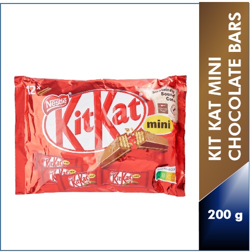 Mr Bazaar Nestle Kit Kat Mini Chocolate Bars, 200g | Shopee Singapore